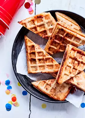 Pizza vafe Rețeta | Dr. Oetker